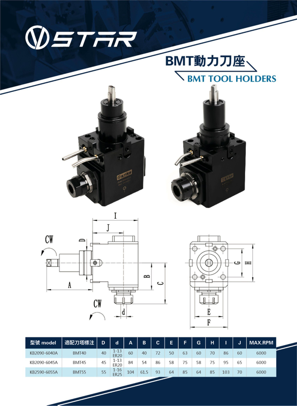 BMT45 live tooling - Buy Product on 南京赞钢机电有限责任公司